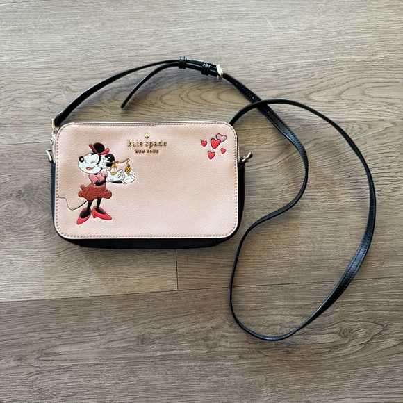 kate spade | Bags | Kate Spade X Disney Minnie Mouse Crossbody Purse ...